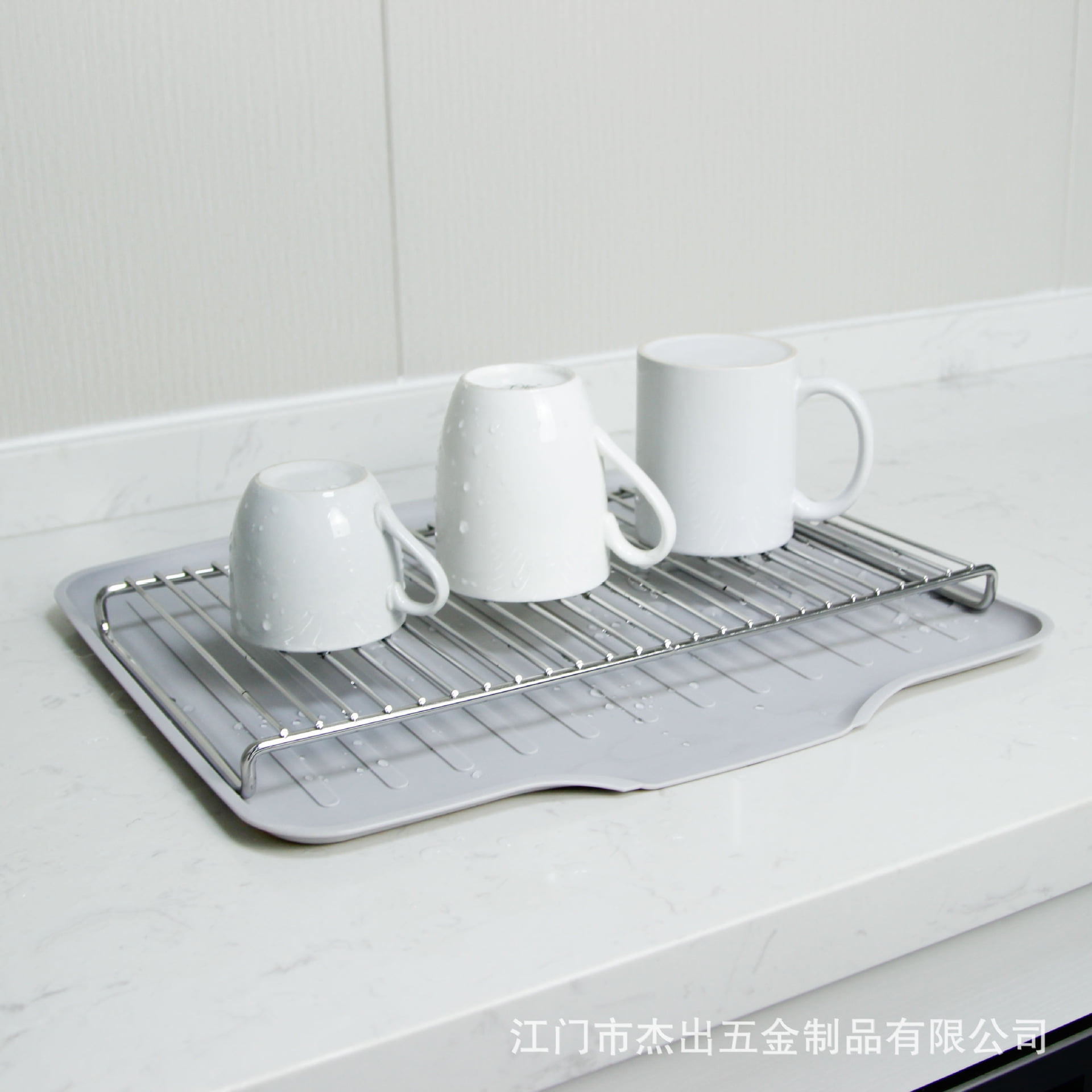 Gratier 1 Set of Multi-Functional Stainless Steel Dish Drying Rack with ...
