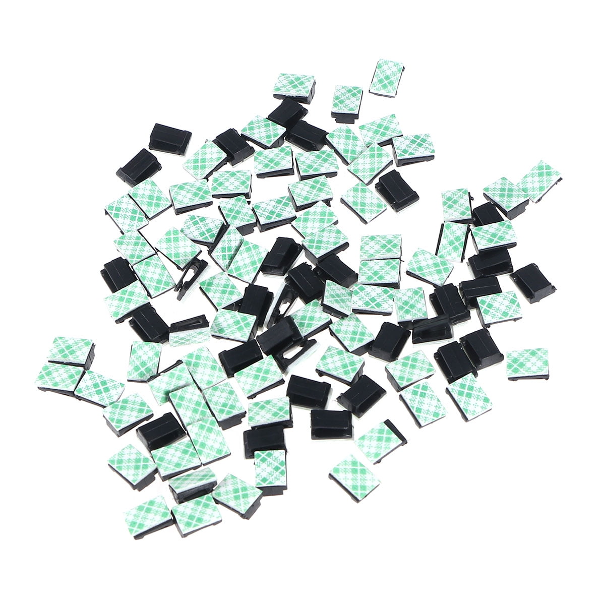 Gratier 100pcs Adhesive Cable Clips Wire Clips Drop Cable Clamps Wire ...
