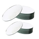 Gratier 20Pcs Mirror Women Make Up Use Mirror Mini Unfinished Mirror ...
