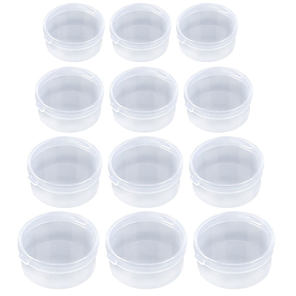 Gratier 36pcs Transparent Round Shape Storage Box Makeup Jewelry ...