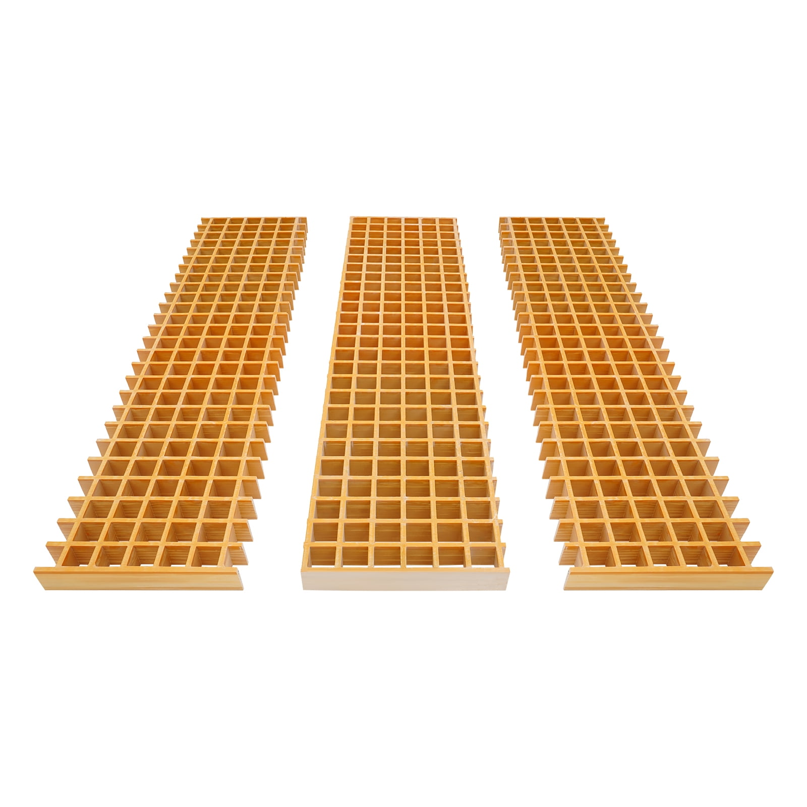 Grating Covers, Industrial Floor Grating, Yellow, (39.37*9.44*1.49 in ...