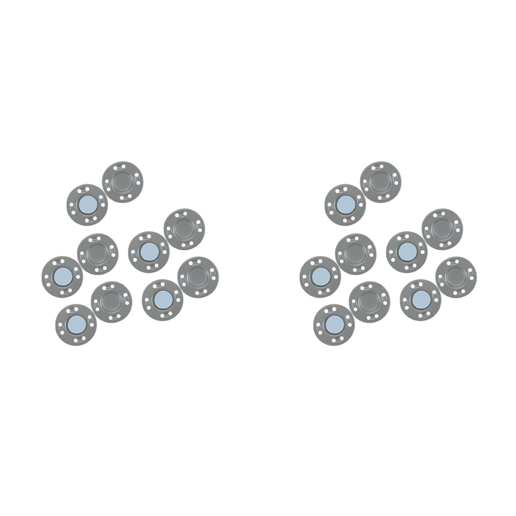 Gratying 10 Pairs Magnetic Button Clasps for Bag Dress DIY Stylish and ...