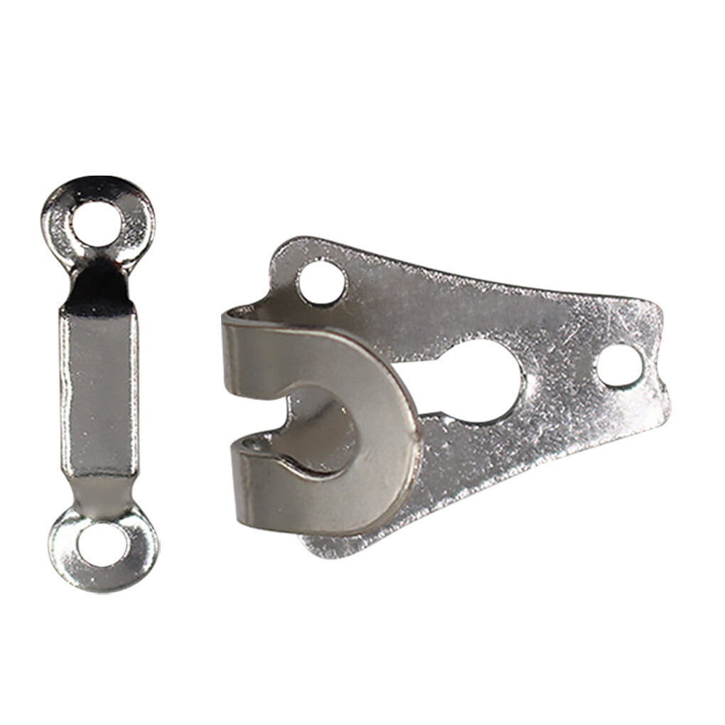 Gratying 10 Pieces Pants Hooks Portable Detachable Anti-rust Sewing Eye ...