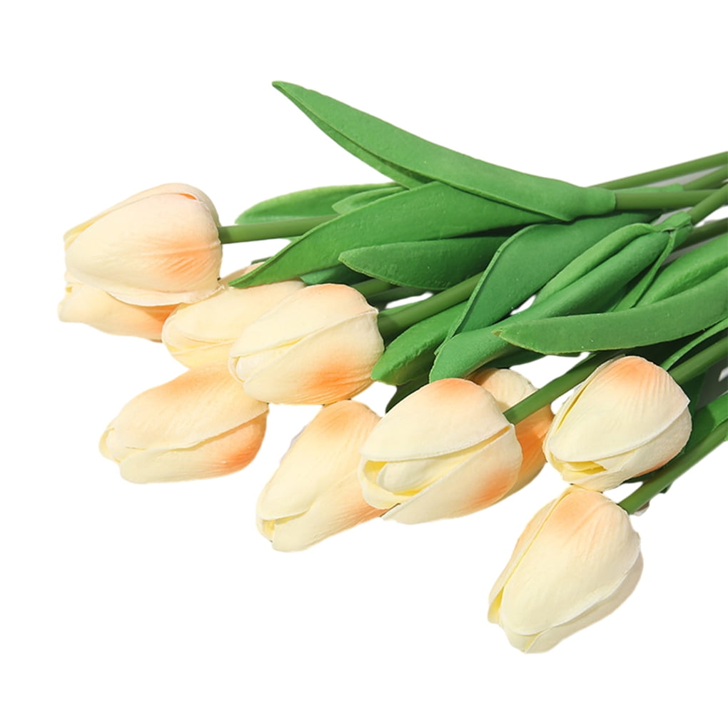 Gratying 10pcs Exquisite Crafted PU Flowers - Low Maitenence Multiple ...