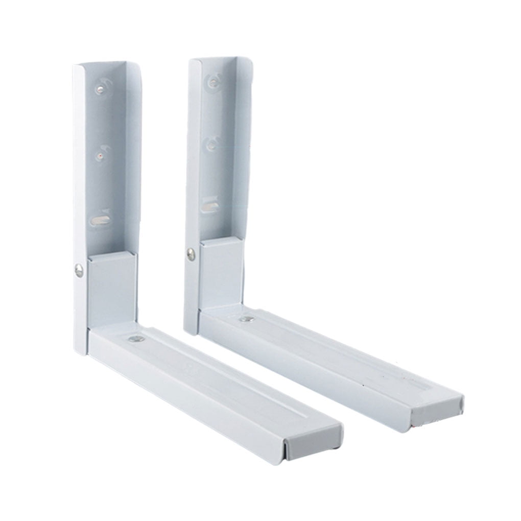 Gratying 2pieces Wall-Mounted Microwave Bracket Sturdy And Durable ...