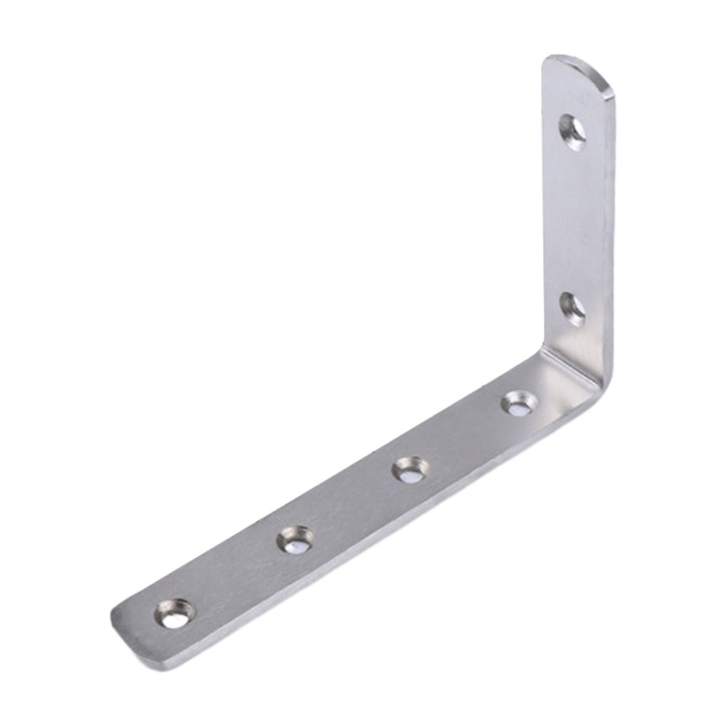Gratying 4pcs L Bracket Corner Braces Joint Angle Brackets Wall-mounted ...