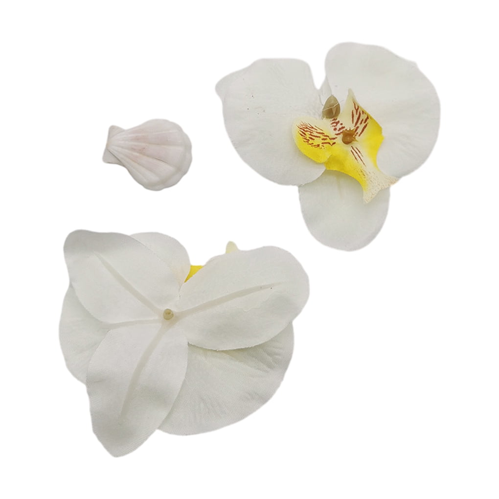 Gratying 50x Realistic Silk Flower Heads For Easy Cleaning And Long ...