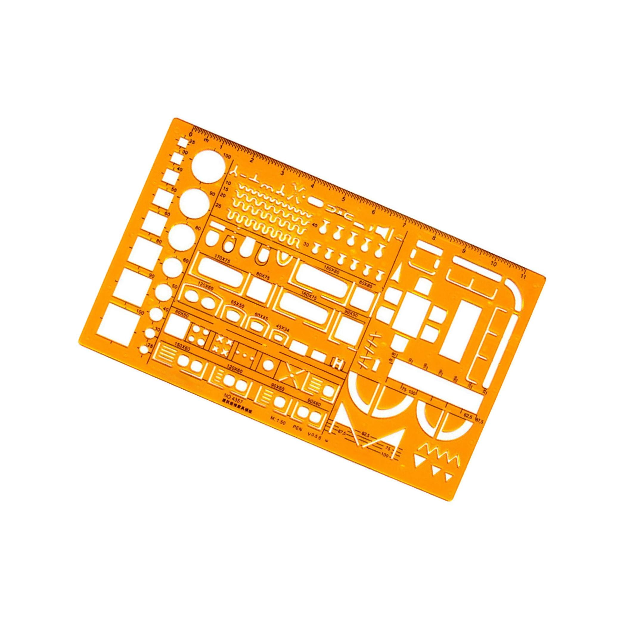 Gratying Architectural Stencil Set Professional Drafting Tools ...