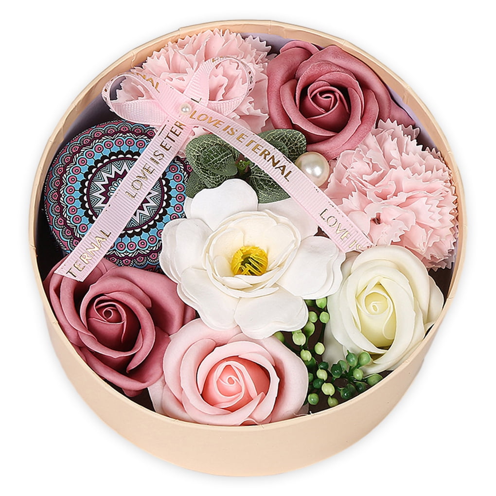 Gratying Blended Realistic Soaps Flower For Elegant Home Décor Gift ...