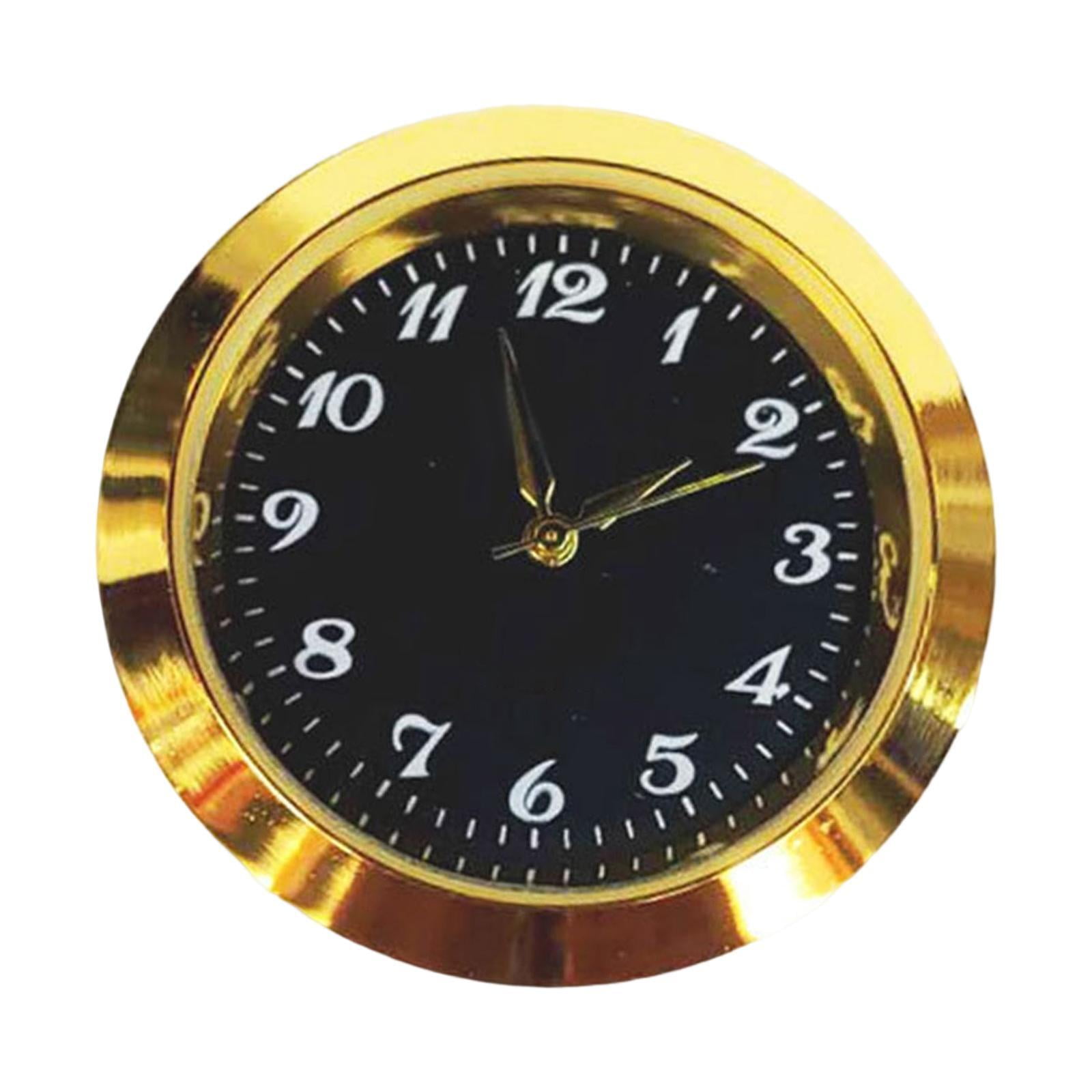Gratying Classic Clock Insert Easy to Read Clock Face DIY Mini Clock ...