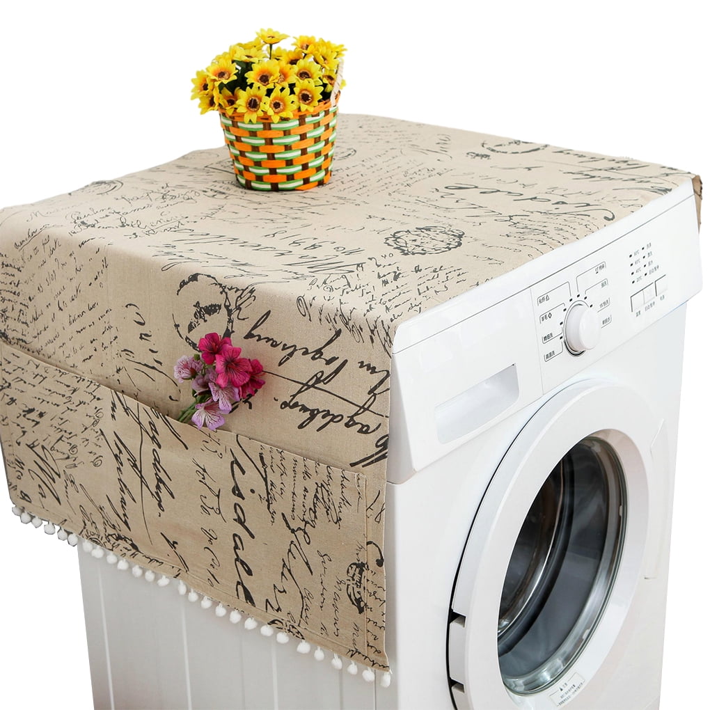 Gratying Double Dust Cover - Keeps Refrigerator And Washing Machine ...