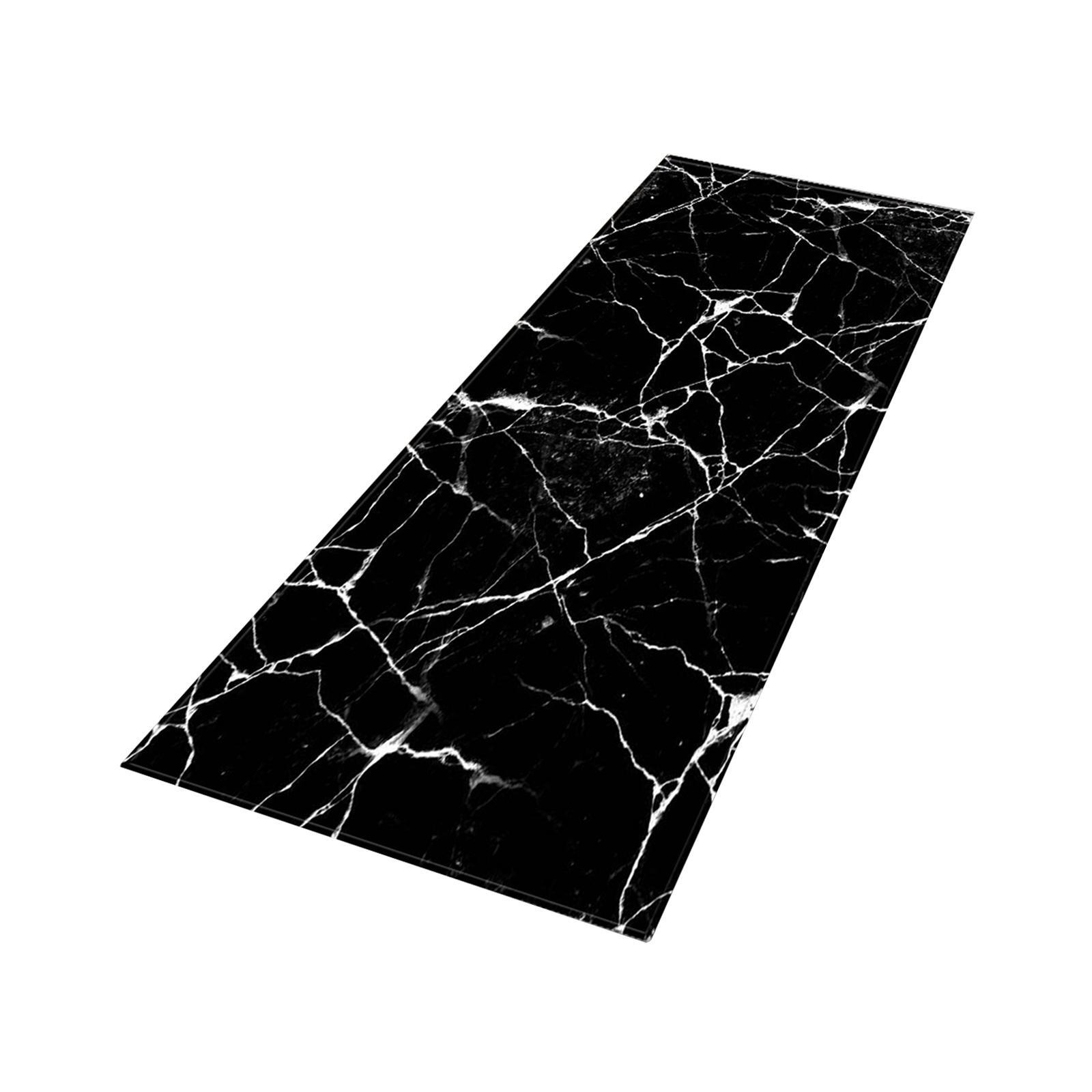 Gratying Elegant Marble Floor Mat Long Rug Carpet for Stylish Entrances ...