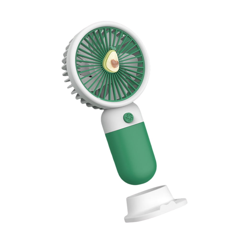 Gratying Handheld Fan 1 Speed Adjustable USB Personal Cooler Button ...