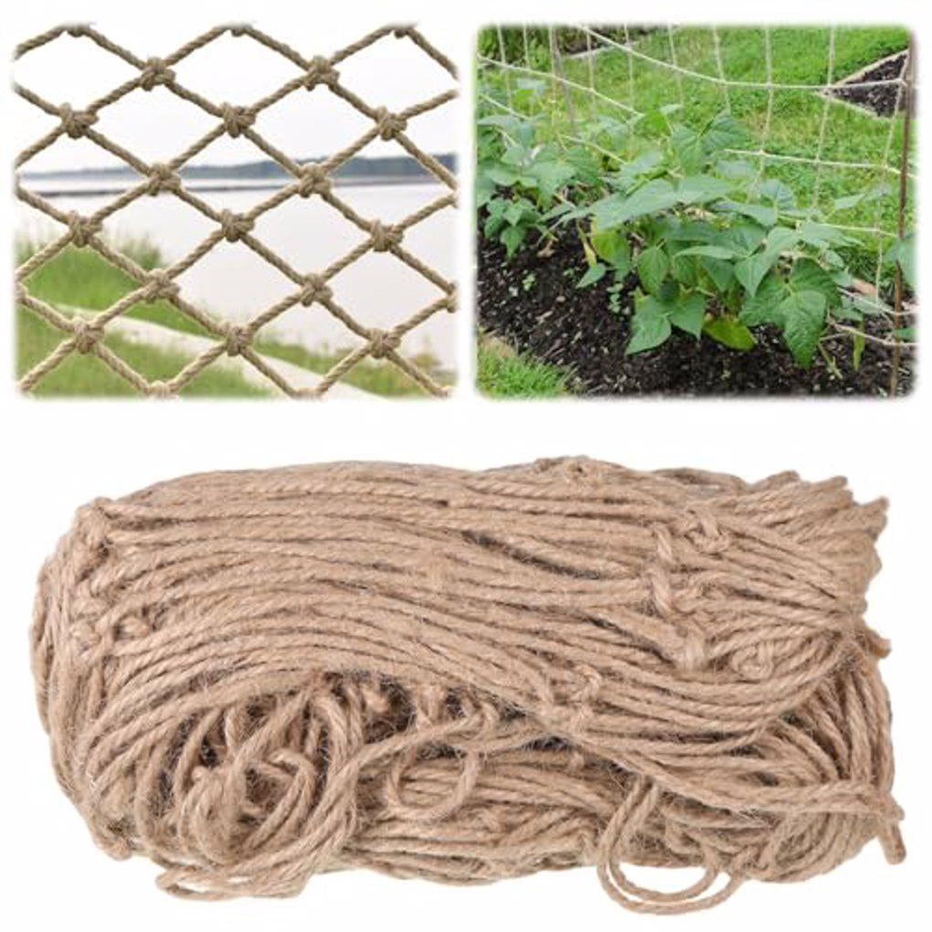 Gratying Jute Plant Netting Eco-friendly And Durable Garden Support Net ...