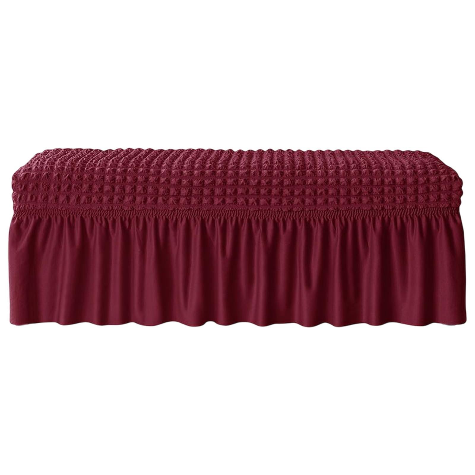 Gratying Long Bench Cover Bench Seat Furniture Protector for Living ...