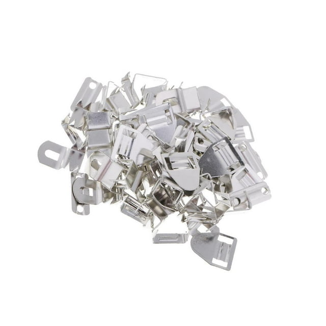 Gratying Pack of 20 No-Sew Hook and Eye Closure Fasteners for Trousers ...