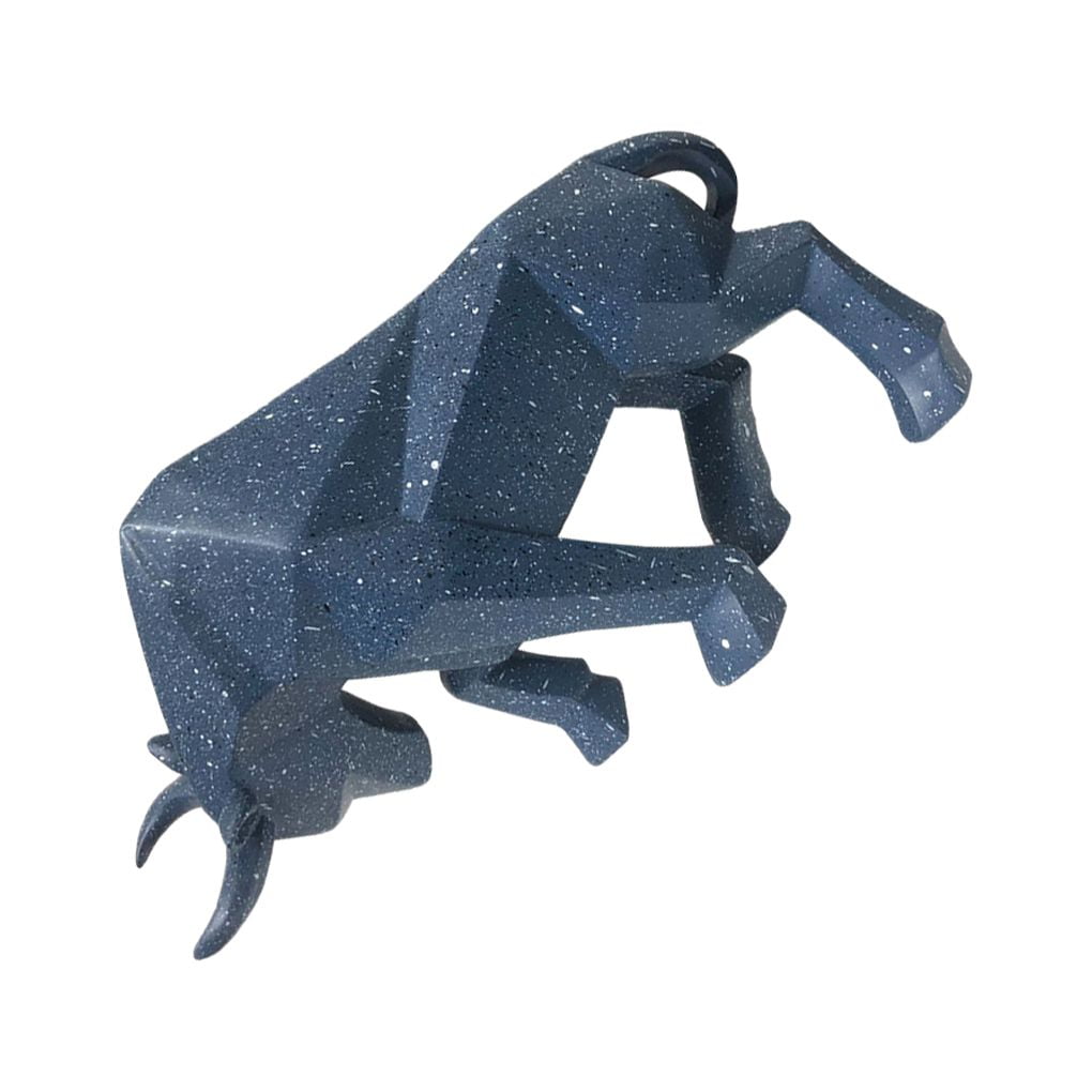 Gratying Realistic Resin Bull Sculpture For Stunning Home Decor Bull ...