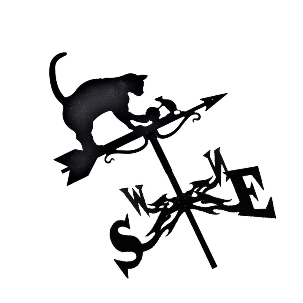 Weather Vanes For Yard Cat Weather Vane - Metal Garden Stake With ...