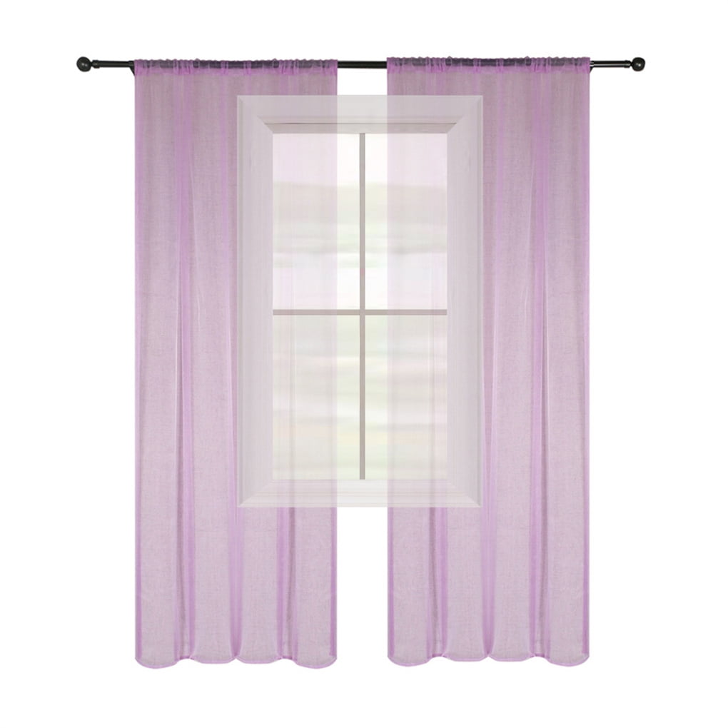 Gratying Window Tulle Curtain Party Banquet Scene Layout Simple Style ...