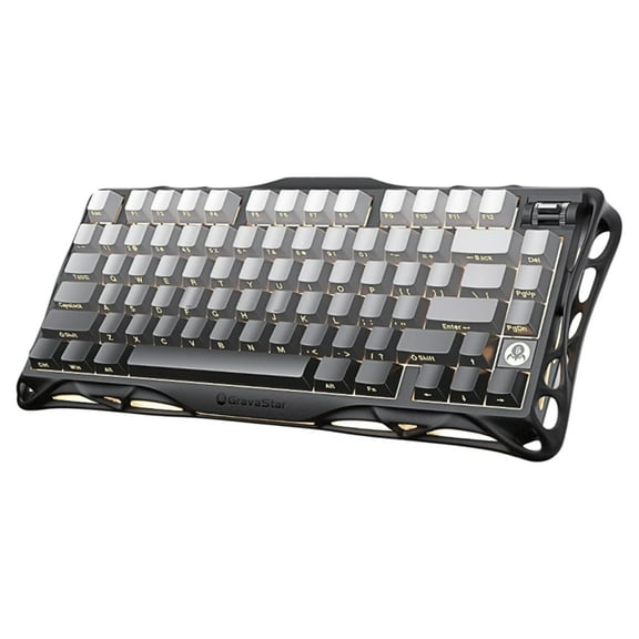 GravaStar Mercury K1 75% Wireless Mechanical Keyboard, Gasket Mount ...