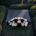 Grave Decoration, Natural Looking Artificial Flowers, All-Weather ...