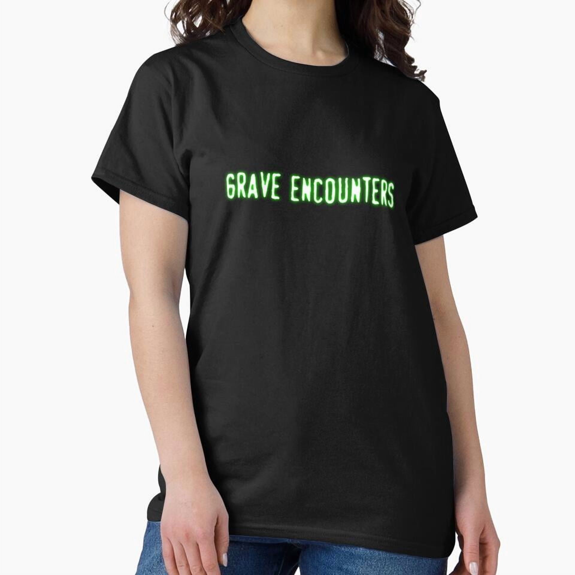 Grave Encounters Found Footage Horror Movie Logo H19262 T-Shirt, for ...