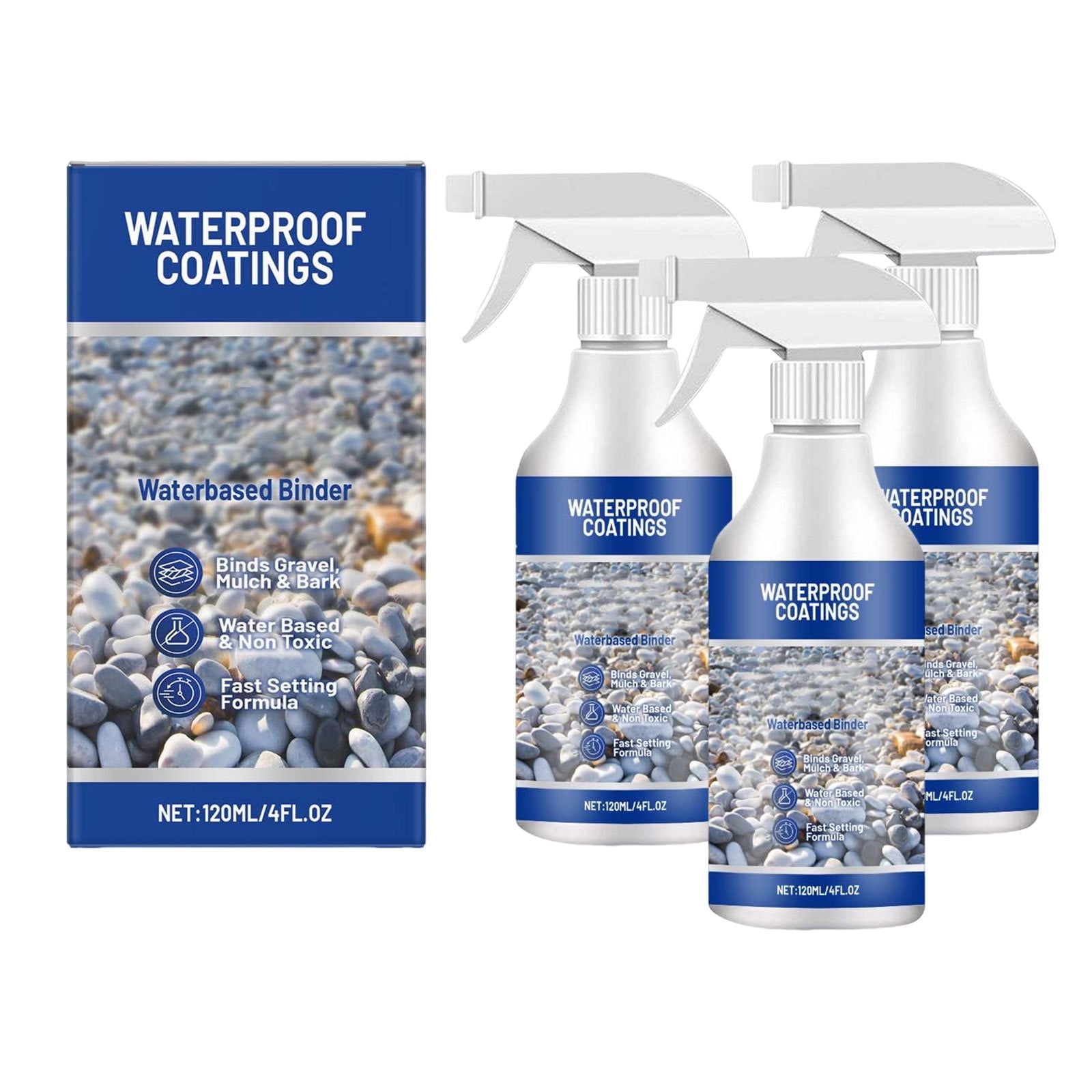 Gravelhold Eco Resin, Rock Glue Spray for Landscaping, Gravel Binder ...