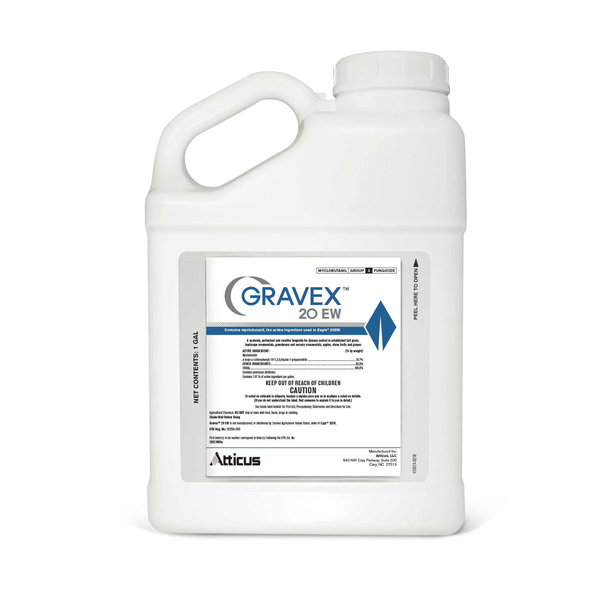 Atticus Gravex 20 EW Fungicide (1 GAL) - Myclobutanil 19.7% for Plant Treatment - Walmart.com