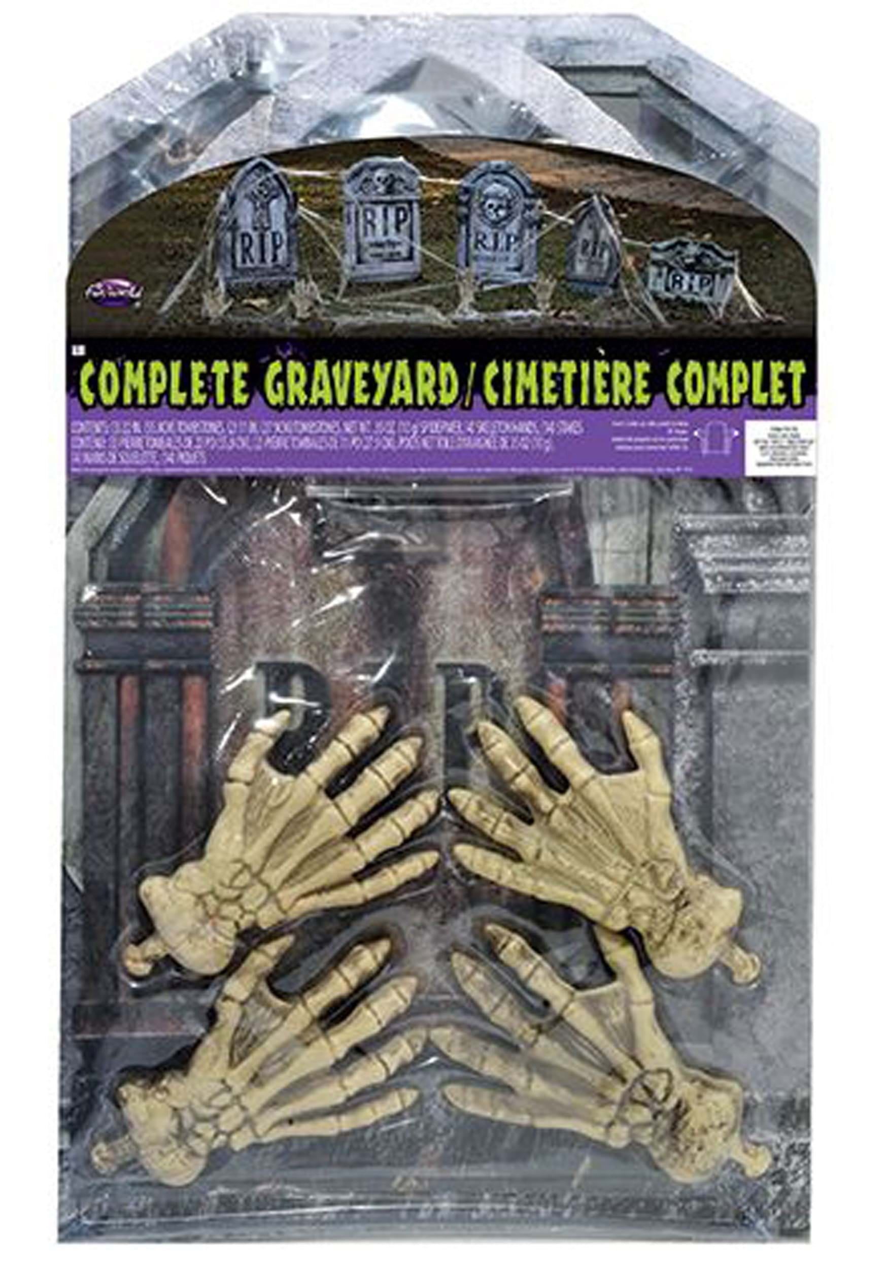 Graveyard Skeleton Decoration Kit - Walmart.com