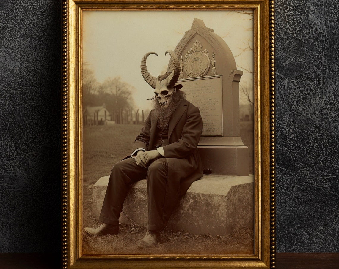 Graveyard Watcher, Vintage Photography, Dark Academia, Gothic Occult ...