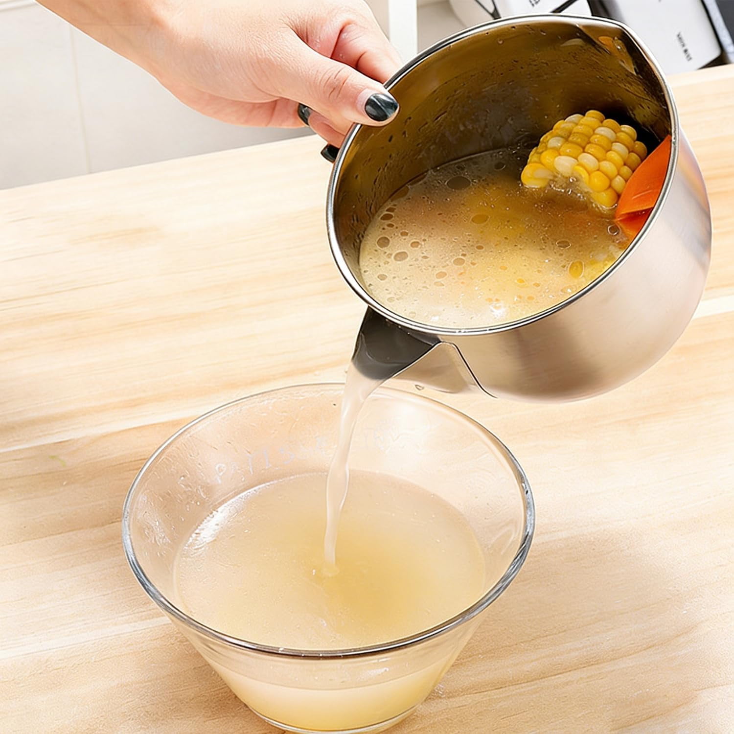 Gravimetric Fat Refinery System - Dual-Spout Precision Oil & Broth ...