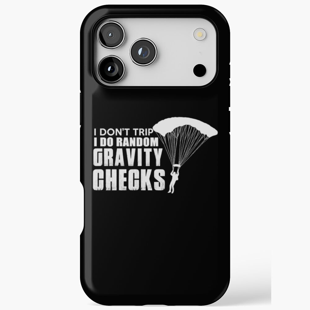 Gravity Checks Funny Meme Cartoon Quote Phone Case for iPhone 11 ...