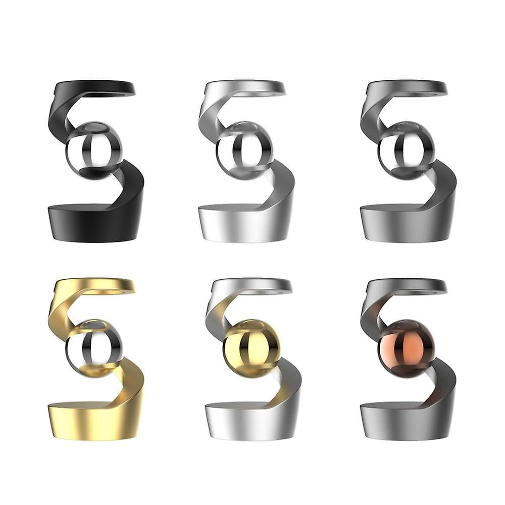 Gravity Defying Kinetic Desk Toy, Desktop Suspended Gyroscope Stress ...