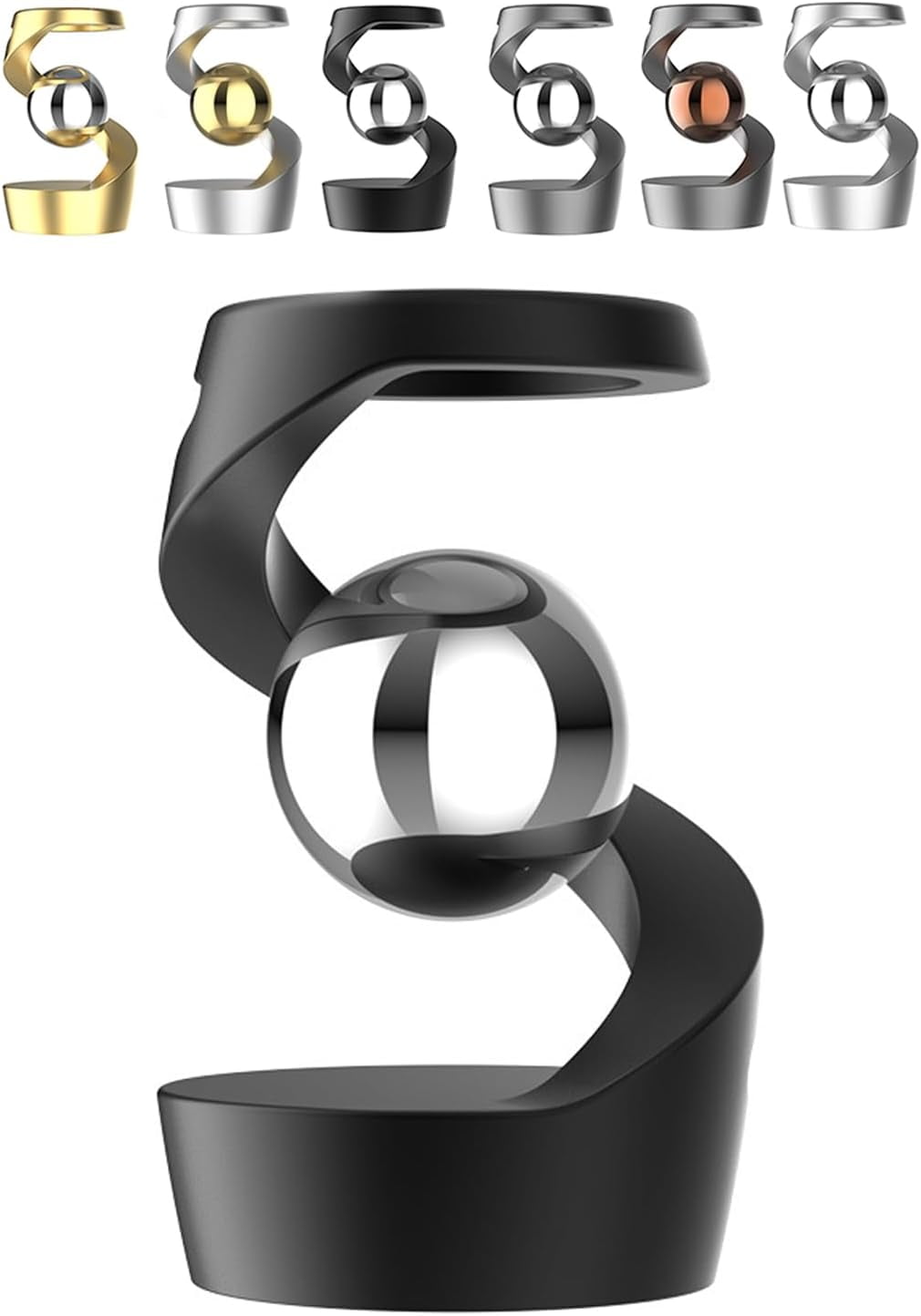 Gravity Defying Kinetic Desk Toy, Levitating Desk Toy, Spinning Desk ...