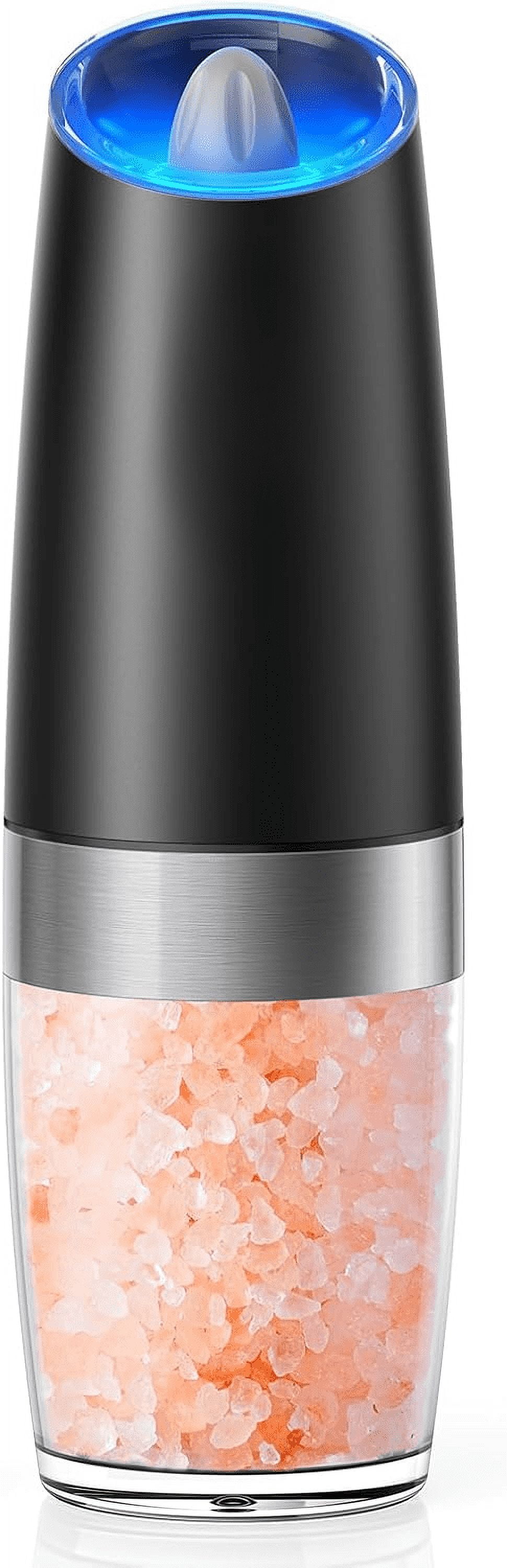 Gravity Electric Salt and Pepper Grinder Set Automatic Shakers Mill ...