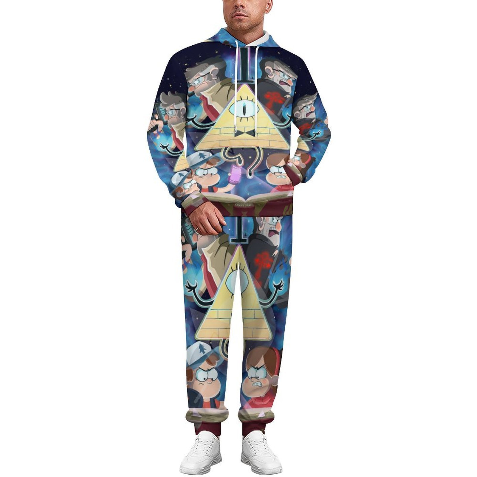 Gravity Fa-,ll Hoodie and Sweatpants Set Hooded Sweatshirt Pants 2 ...