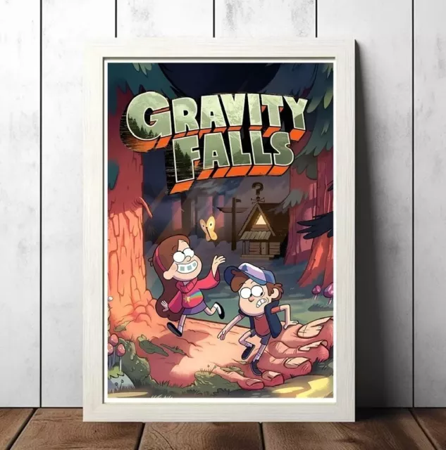 Gravity Falls (2012) Movie Film Poster, Poster Printing Classic Movie ...