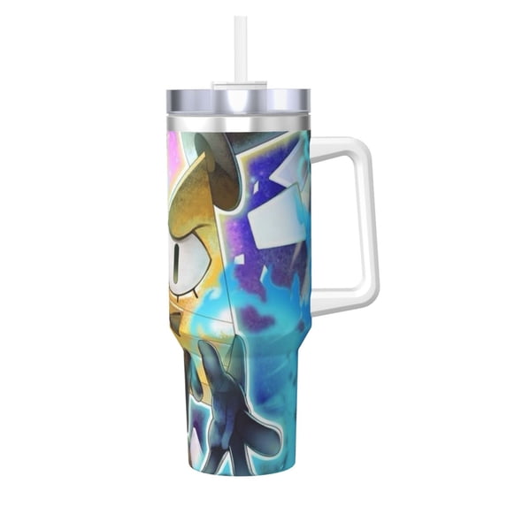 Gravity Falls 40 Oz Stainless Steel Tumbler Car Cup Insulated Water ...