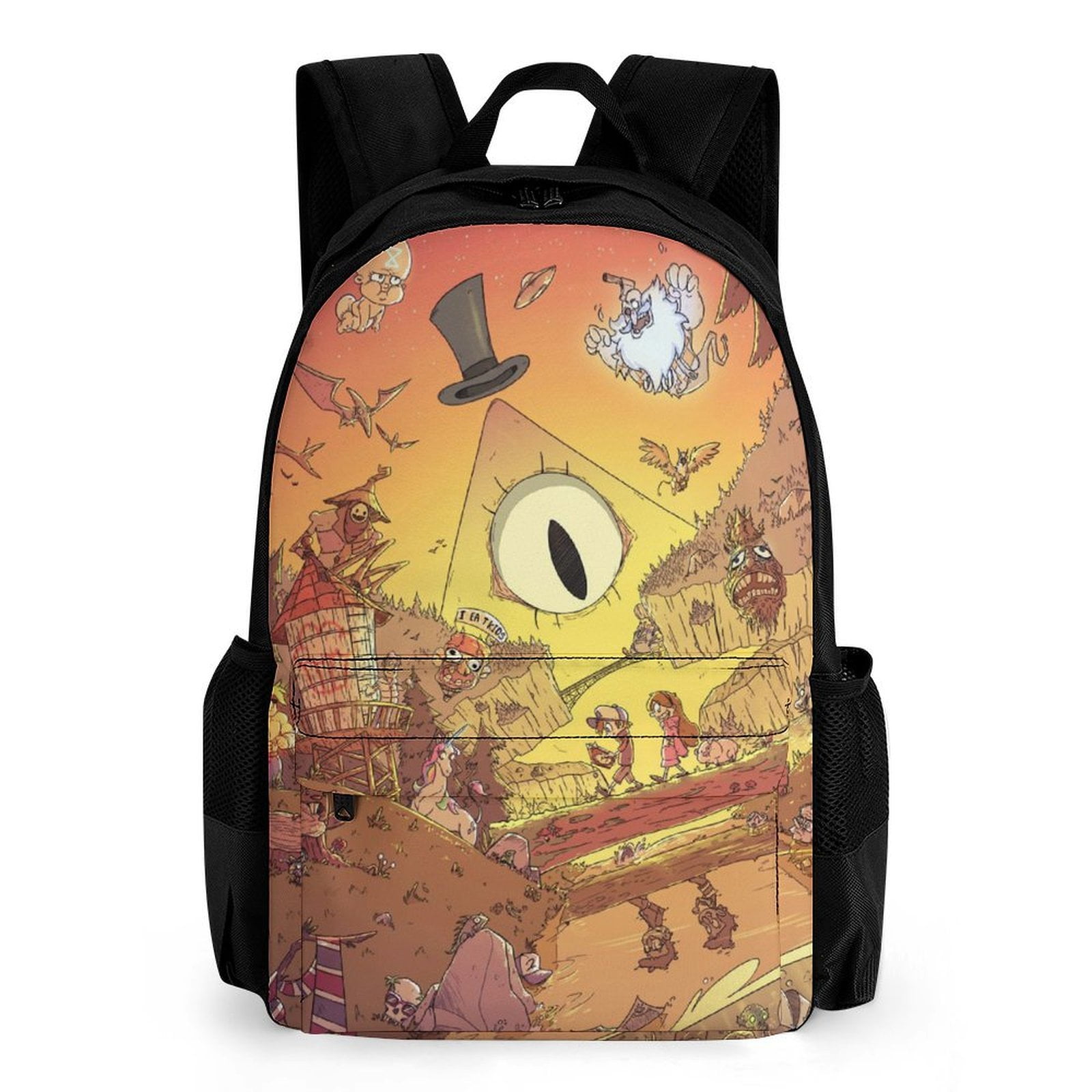 Gravity Falls Animated School Bag Laptop Backpack Large Capacity ...