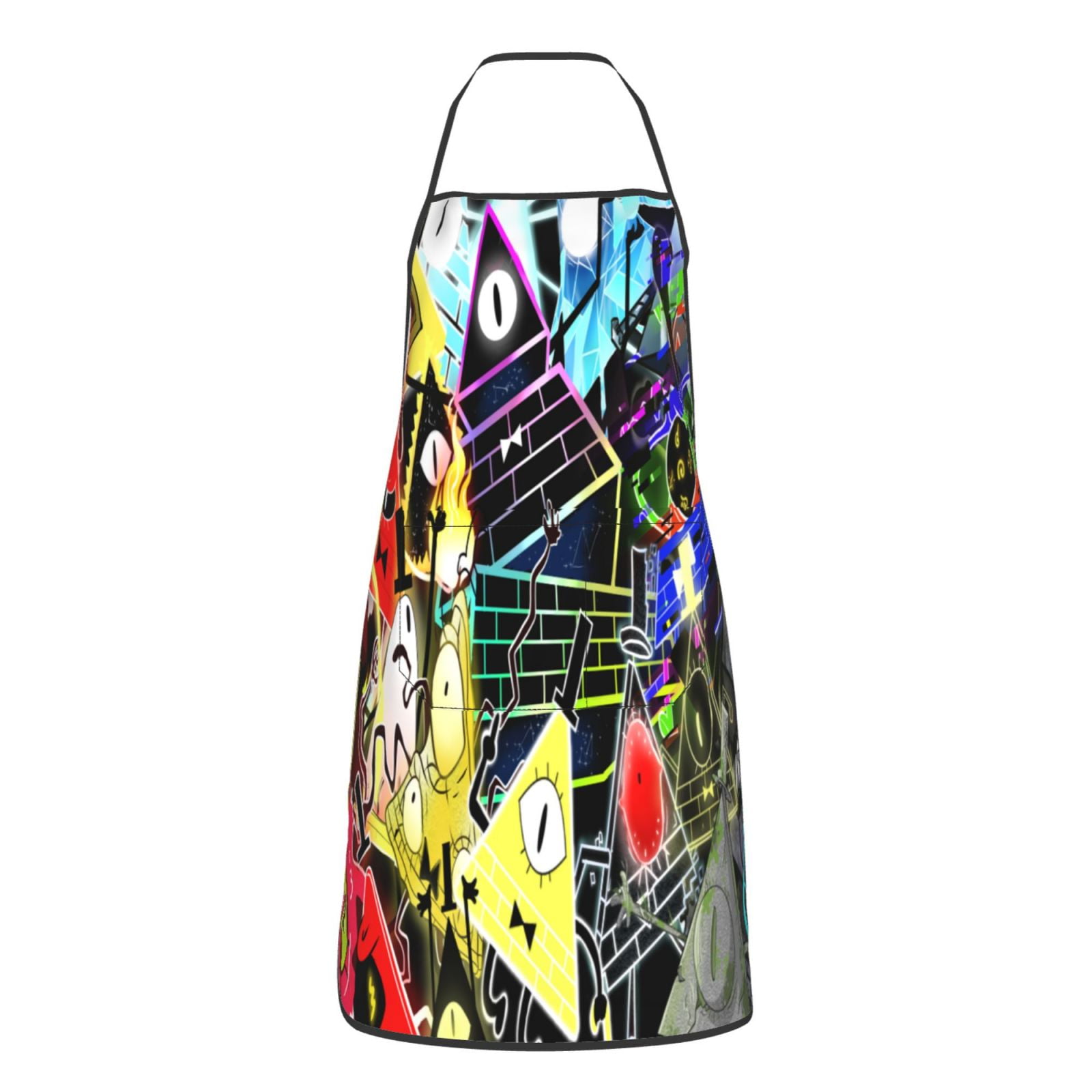 Gravity Fall Apron 2 Pockets Adjustable Aprons for Cooking Cleaning ...
