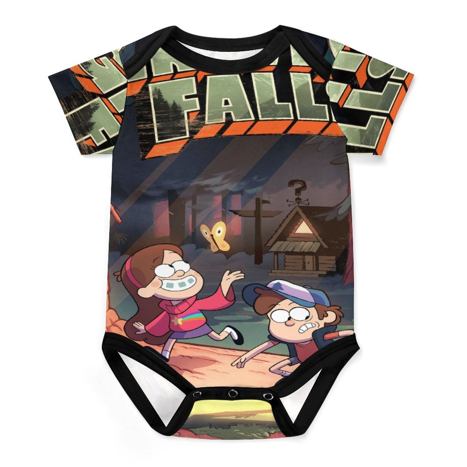 Gravity Falls Baby Bodysuit Boy Girl Clothes Soft Newborn Infant Outfit ...