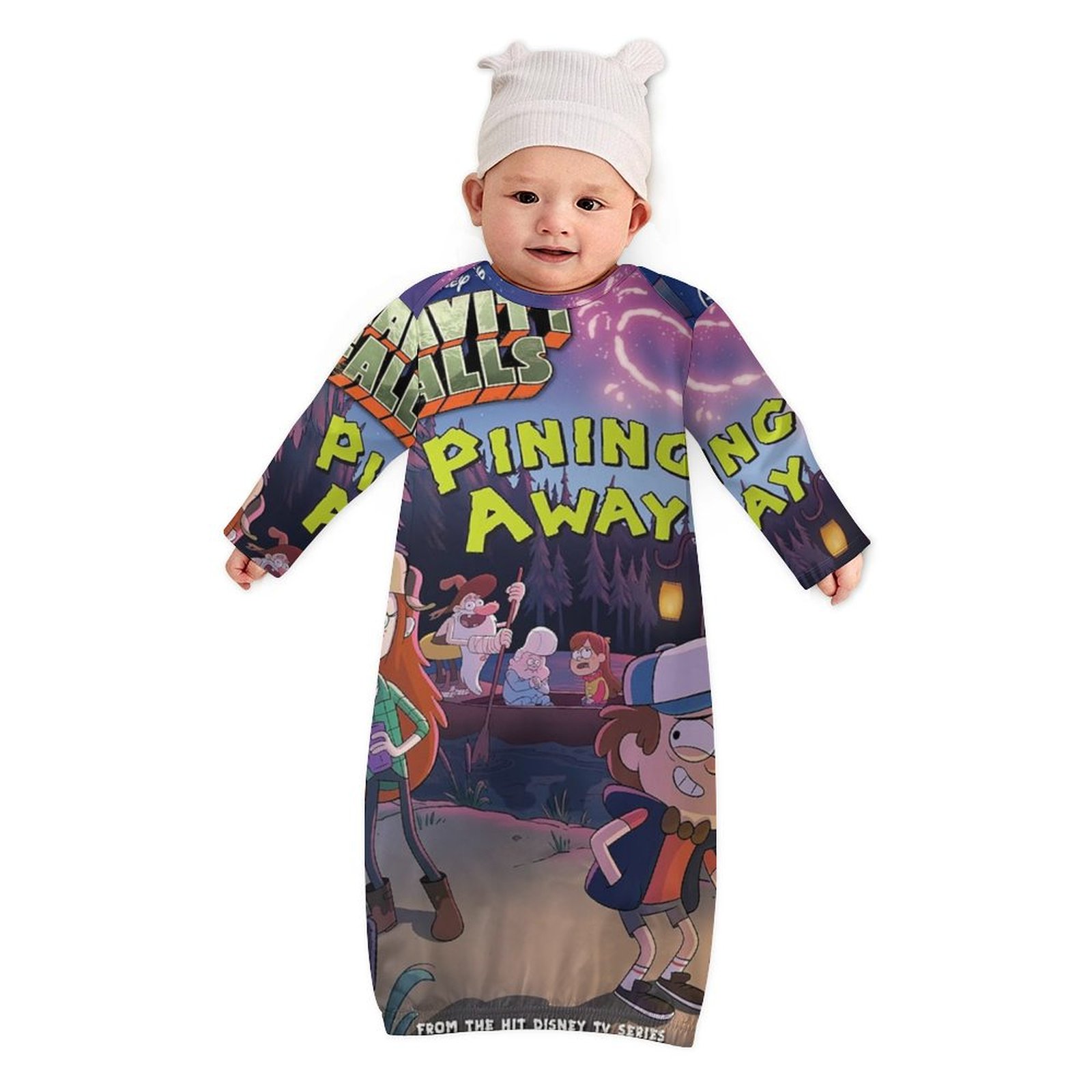 Gravity Falls Baby Boy And Girls Sleeper Gown Newborn to Infant ...