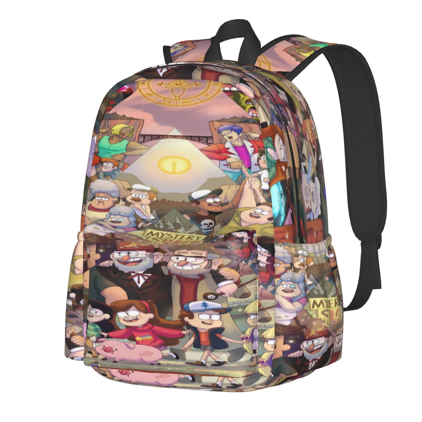 Gravity Fall Backpac Lightweight Casual Backpac Bags Book Travel Hiking ...