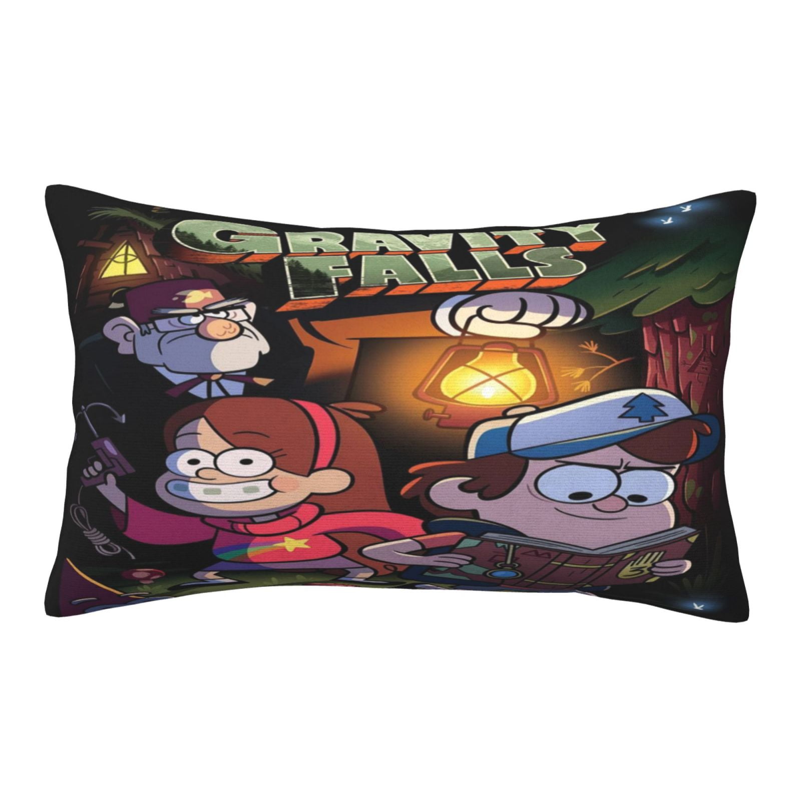Gravity Fall Bed Pillowcase Zippered Pillow Cover Standard Queen King ...