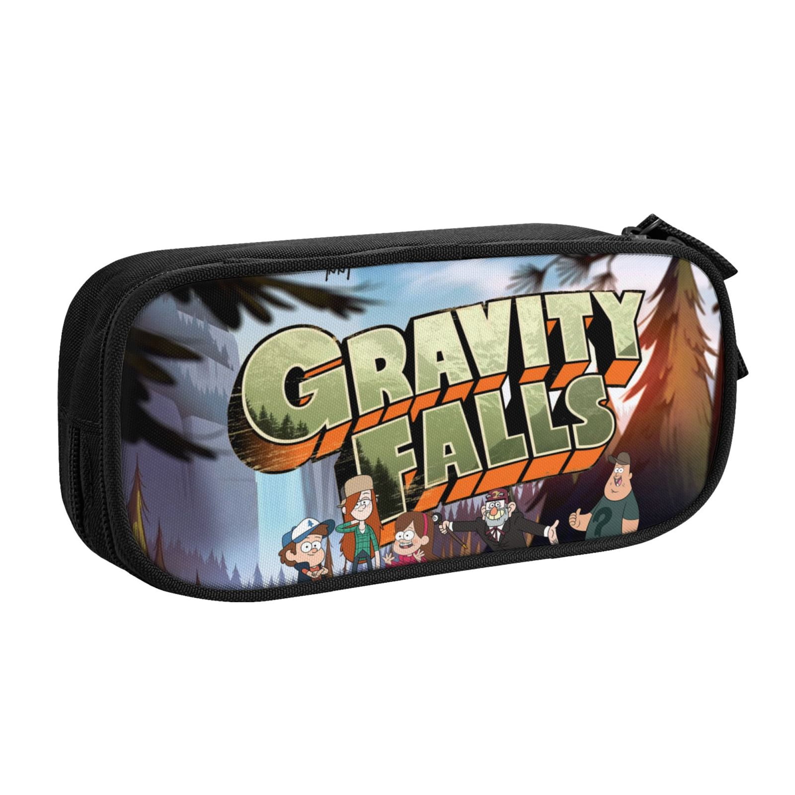 Gravity Falls Big Capacity Pencil Case, Aesthetic Pen Pouch Storage Bag Supplies Organizer, Cute ...
