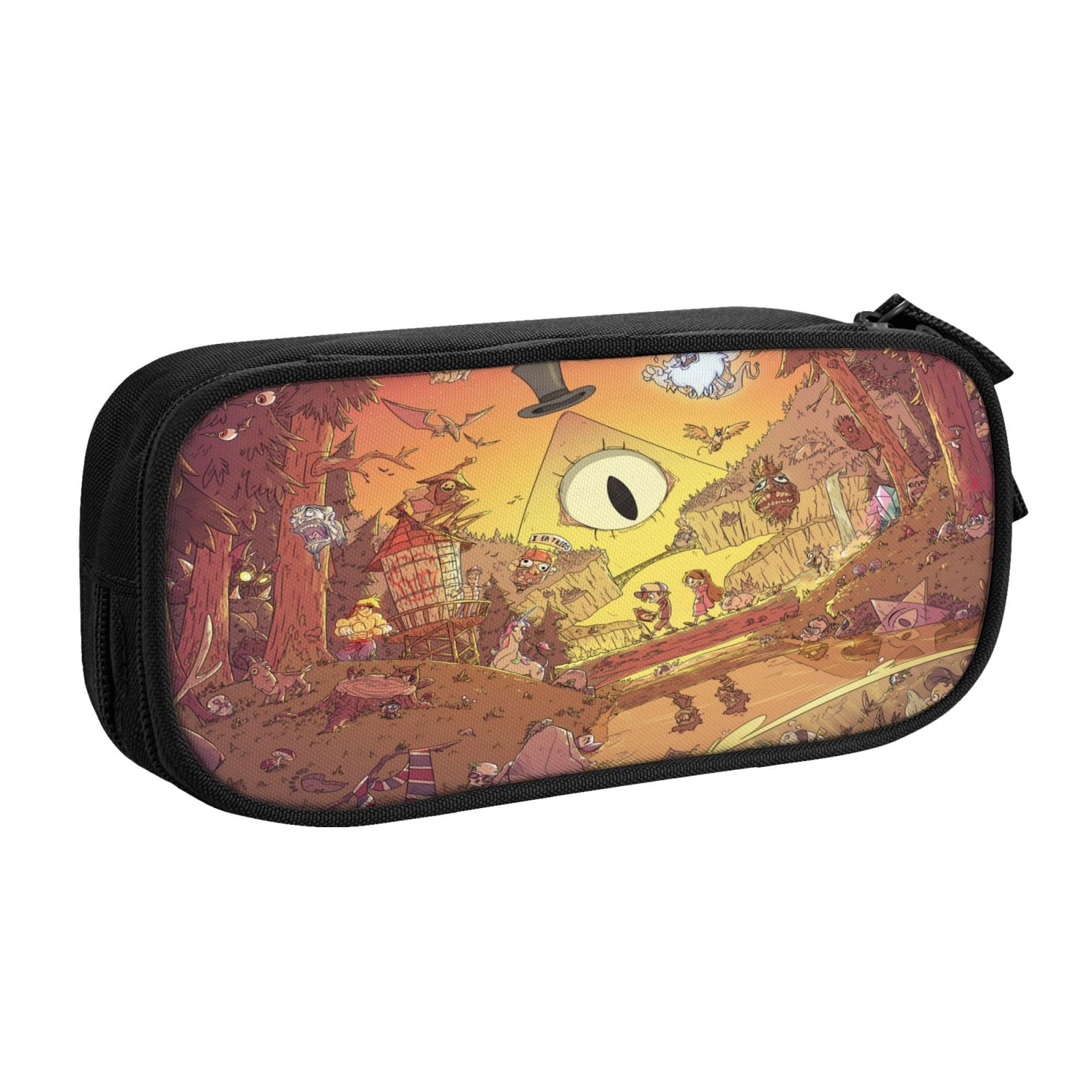 Gravity Falls Big Capacity Pencil Case, Aesthetic Pen Pouch Storage Bag ...