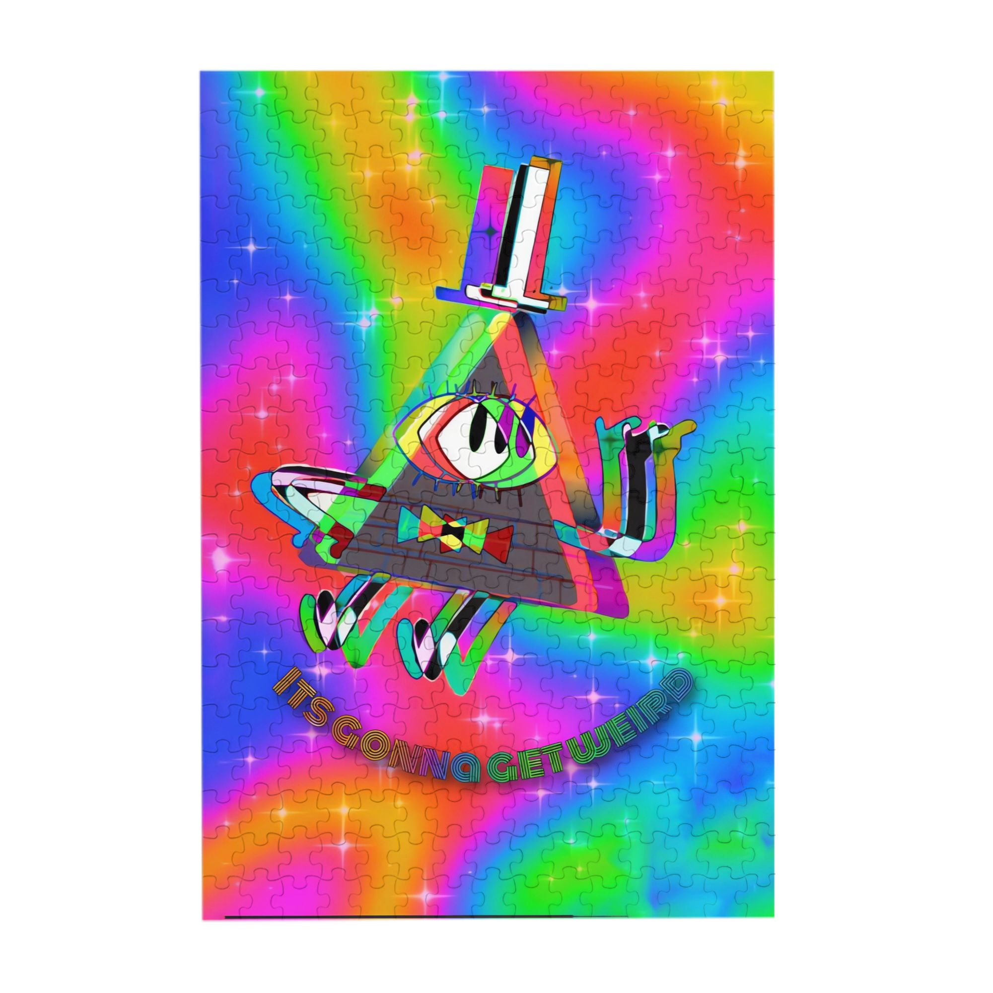 Gravity Falls Bill Cipher 300 Piece Puzzles, Wooden Jigsaw Puzzle, Fun ...