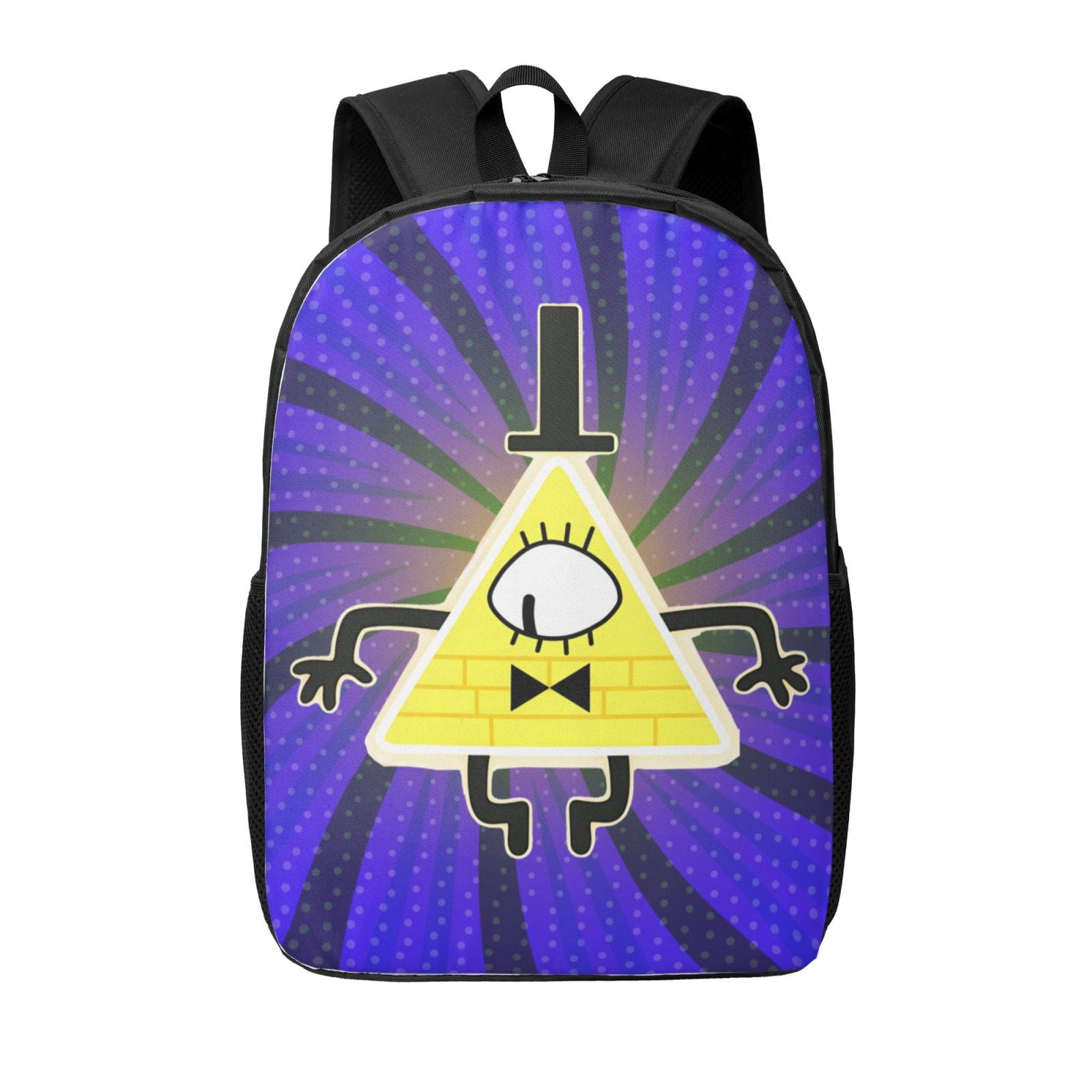 Gravity Falls Bill Cipher Backpack 17 Inch Large Capacity Casual School ...