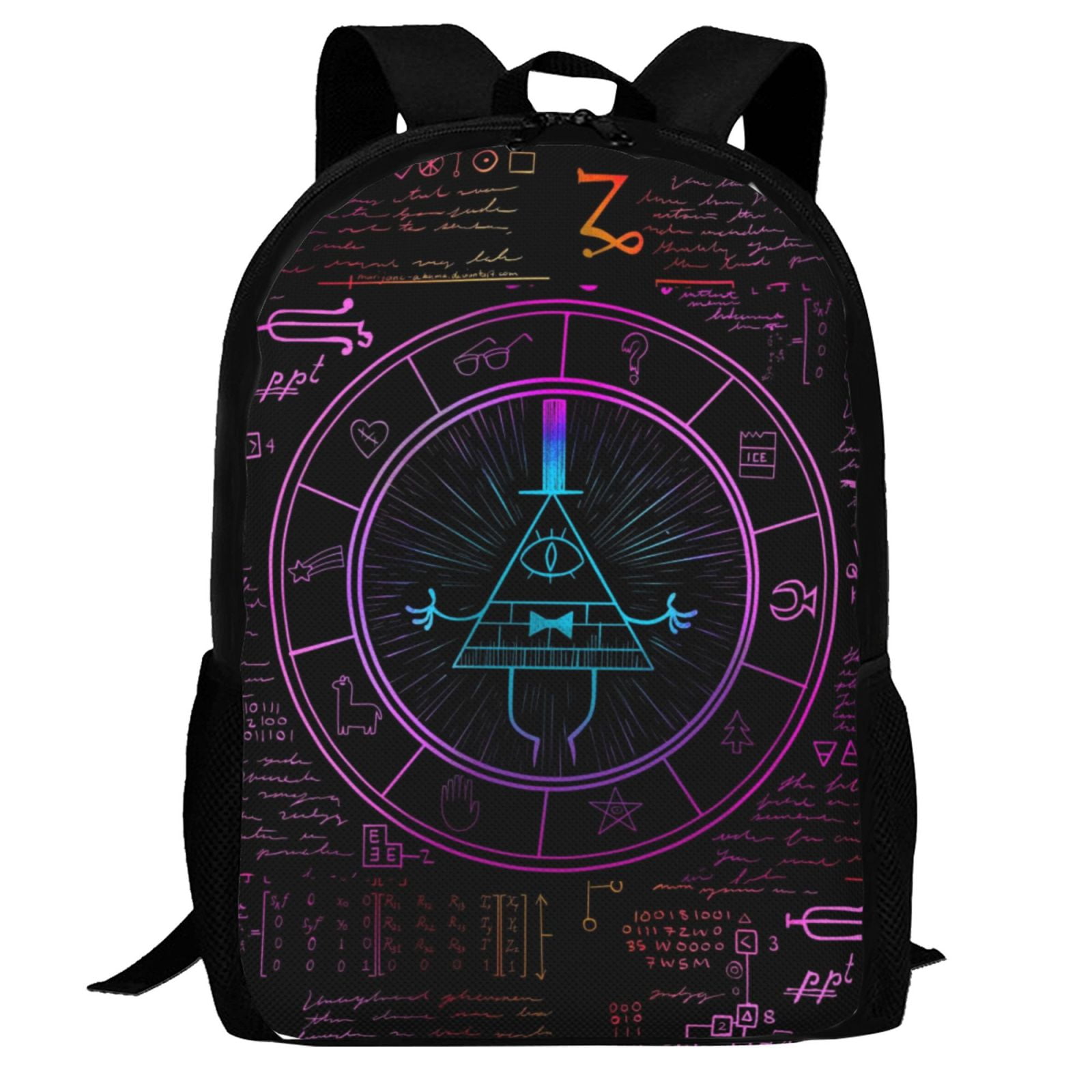 Gravity Falls Bill Cipher Backpack,3d Print Laptop Backpack Lightweight ...