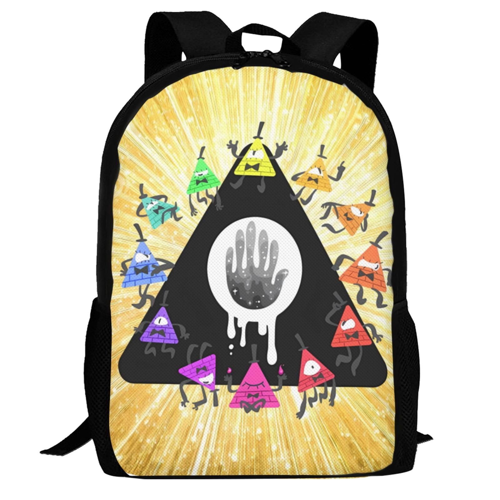 Gravity Falls Bill Cipher Backpack,3d Print Laptop Backpack Lightweight ...